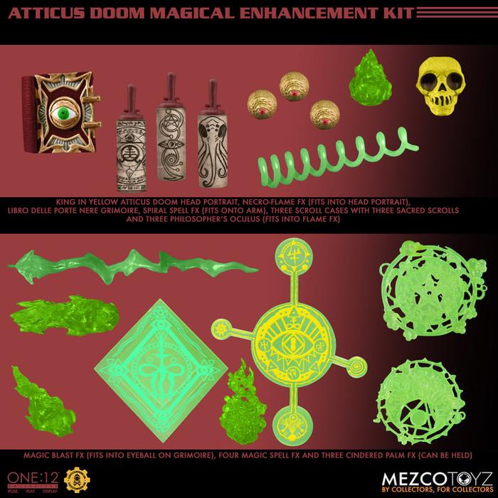 Jual Mezco One:12 Atticus Doom Magical Enhancement Kit - Jakarta Timur ...