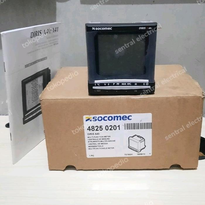 Jual SOCOMEC DIRIS A40 DIGITAL POWER METERING - Jakarta Pusat - sentral ...