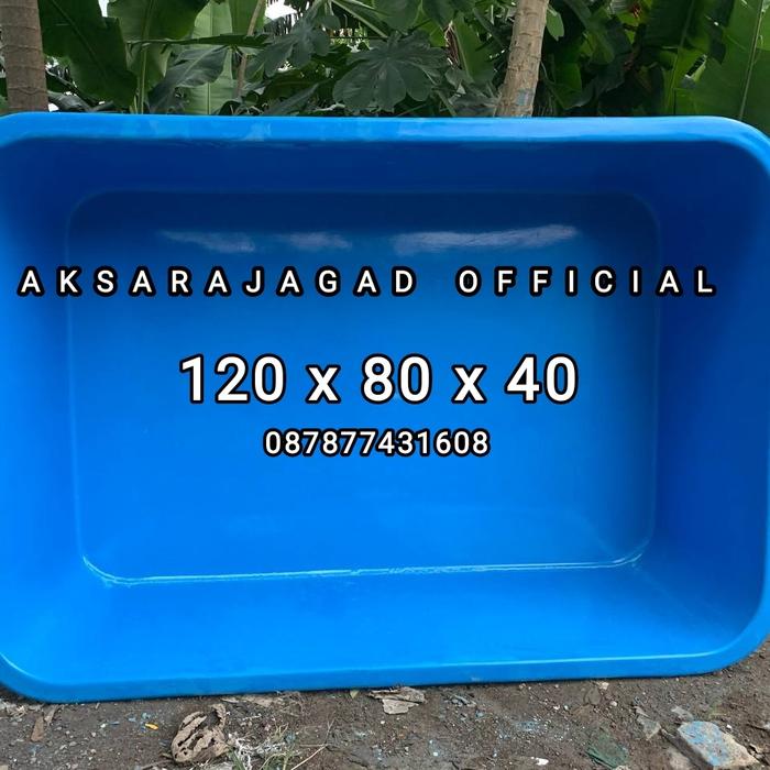 Jual BAK FIBER KOTAK/BAK FIBER PERSEGI P = 120 cm, L = 80 cm, T = 40 cm ...