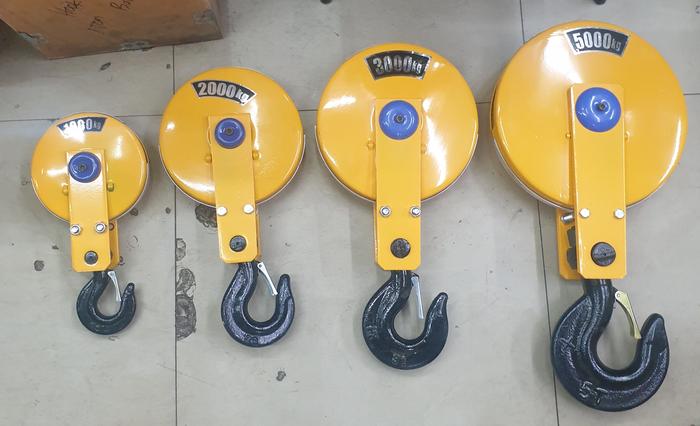 Jual Bottom Hook 2 Ton Hoist / Hook Wire Rope Hoist 2000kg - Jakarta ...