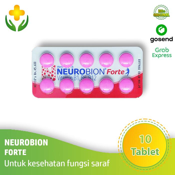 Jual Neurobion Forte Pink 10 Tablet Vitamin Saraf - Kab. Sidoarjo ...