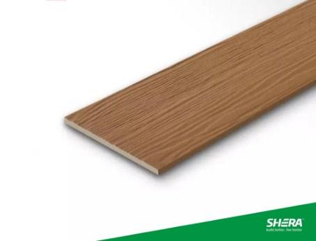 Jual SHERA Plank Teak Texture 8.0 x 200 x 3000 mm - SHERA Golden Sand ...