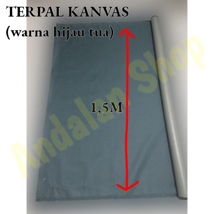 Jual Terpal Cp/ terpal kanvas/terpal pvc/terpal kain hijau/terpal ...