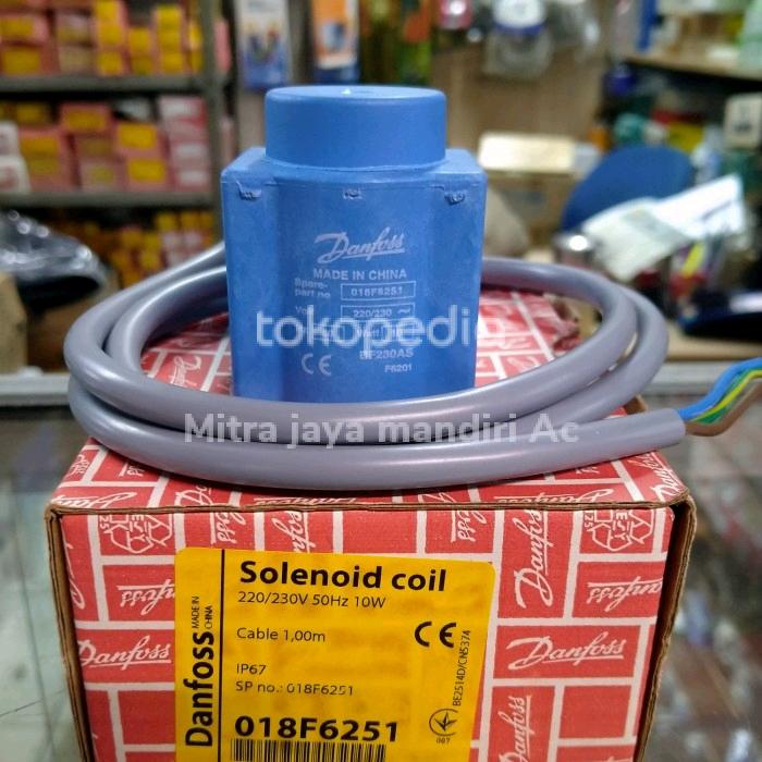 Jual Coil Solenoid Danfoss 018F6251 (220/230V) - Jakarta Barat - Mitra ...