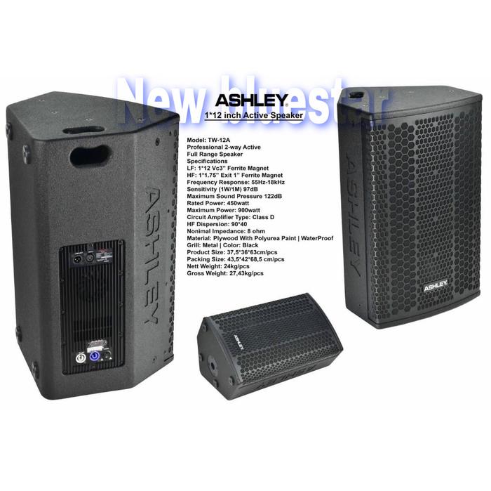 Jual Speaker Aktif Ashley TW12 A Original 12 inch Active ASHLEY TW 12 A ...