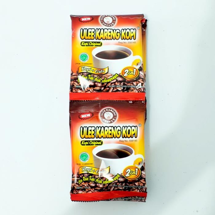 Jual KOPI ORIGINAL ULEE KARENG Sachet 2in1 (Kopi+Gula) - Kota Depok ...