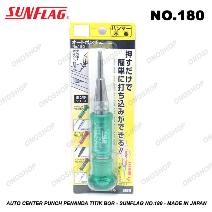 Jual Auto Center Punch Penitik Penanda Titik Bor - Sunflag No.180 - Japan - Jakarta Barat - ONO ...