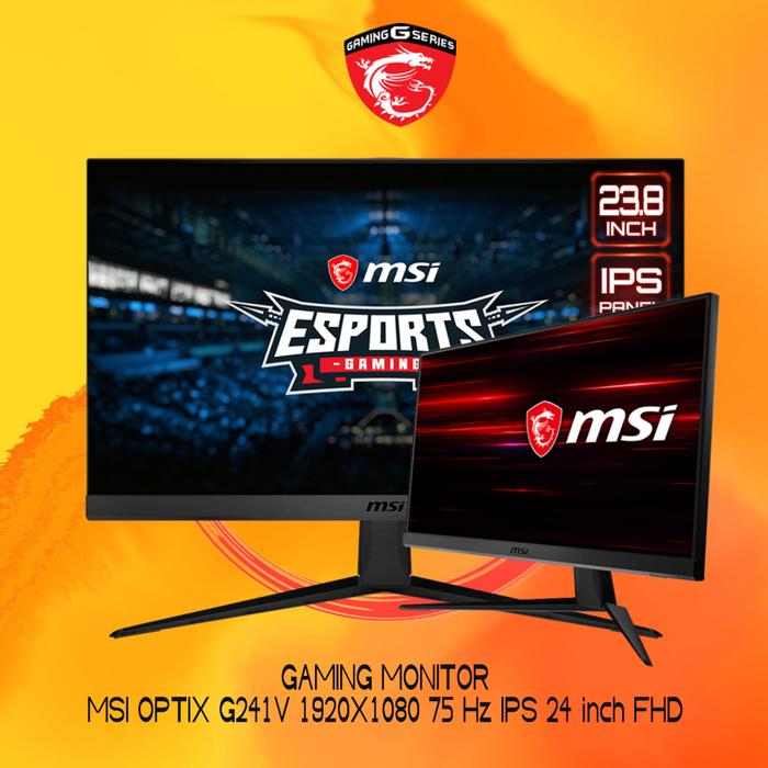 Jual GAMING MSI OPTIX G241V 1920X1080 75 Hz IPS 24 inch FHD - Kota ...