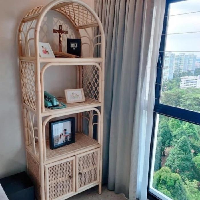 Jual Lemari rotan - rak rotan - Rattan wardrobe - Kota Denpasar - NESSA ...