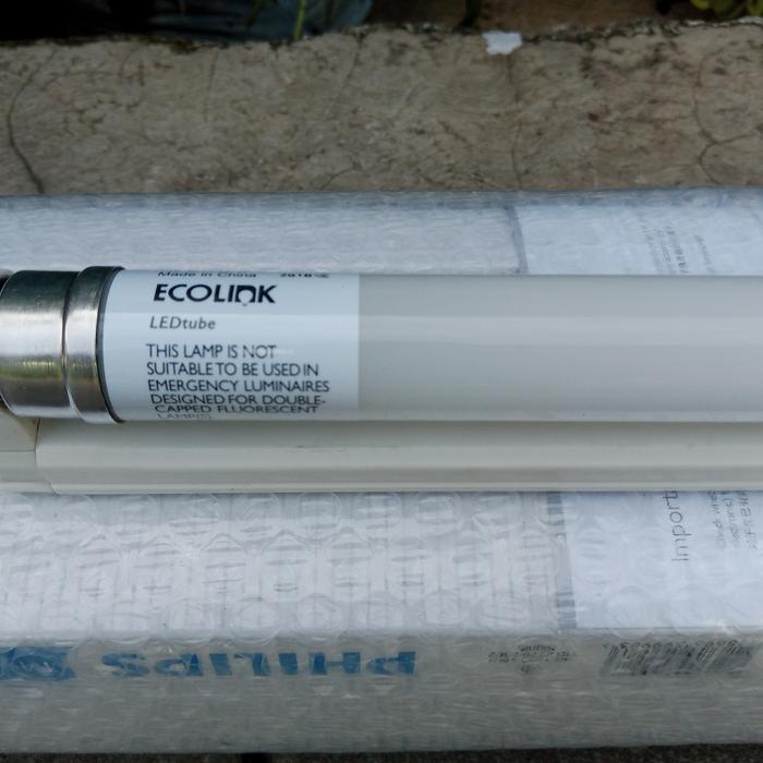 Jual Ecolink Lampu TL Led T8 16Watt + Kap Set 120Cm - Pakai Bubble ...