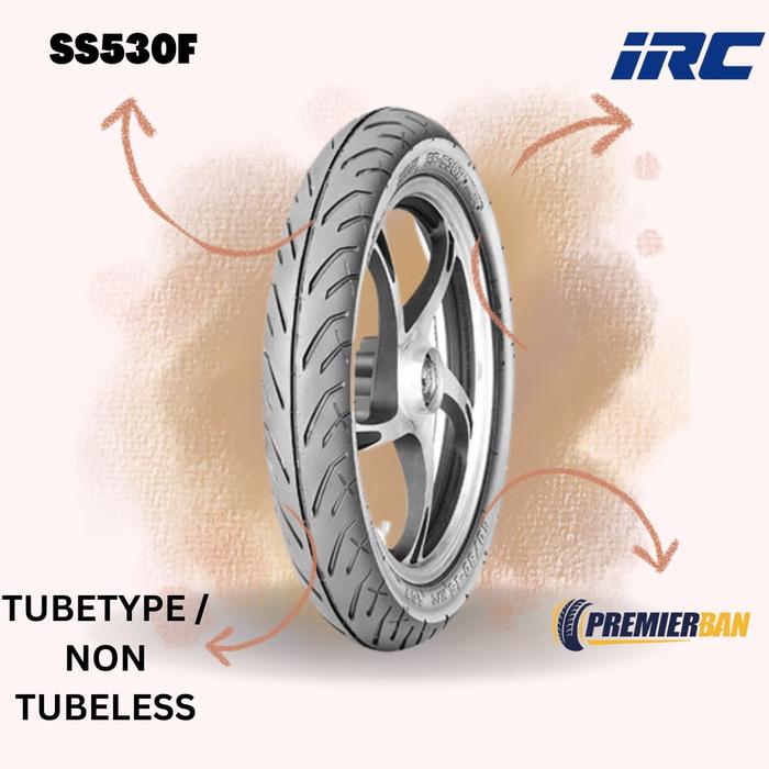 Jual BAN IRC SS-530F 80/90 Ring 14 TUBETYPE BAN MOTOR VARIO,BEAT,MIO ...