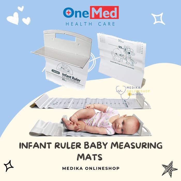 Jual OneMed Alat Ukur Panjang Bayi / Infant Ruler Baby Measuring Math ...