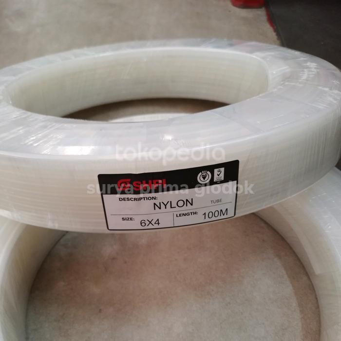 Jual selang nylon tube 6x4 SHPI tahan panas oli dan angin 1 rol 100 mtr - Jakarta Barat - surya ...
