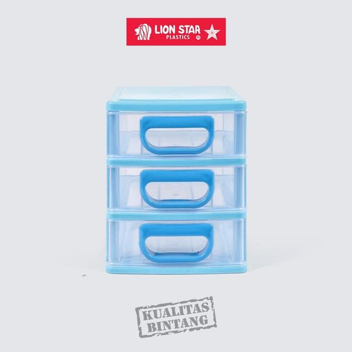 Jual Laci Kecil Rak Plastik Lion Star EC-13 Estima Mini Container M3 ...