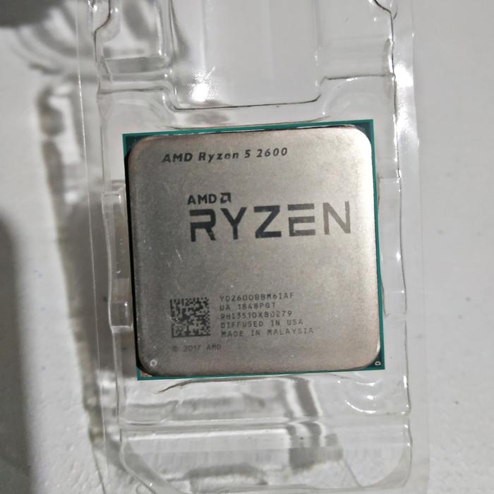 Jual AMD Ryzen 5 2600 (lebih kencang drpd ryzen 5 3500 core i5 9400 ...
