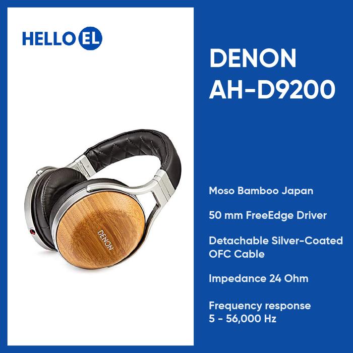 Jual DENON AH D9200 AH-D9200 Over Ear Hi Res Professional Headphones - Kota Tangerang Selatan ...