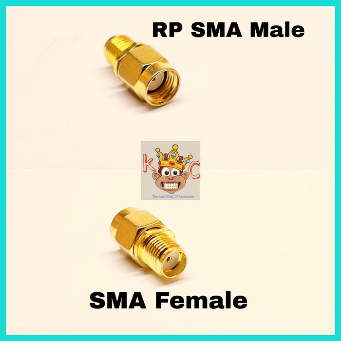 Jual KONEKTOR ADAPTER SMA FEMALE TO RP SMA MALE - Jakarta Barat - Raja ...