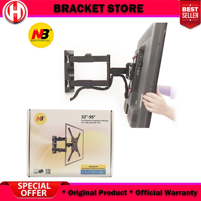 Jual Bracket Tv 32 40 43 50 55 Inch, Swivel Brecket Tv North Bayou Nb ...