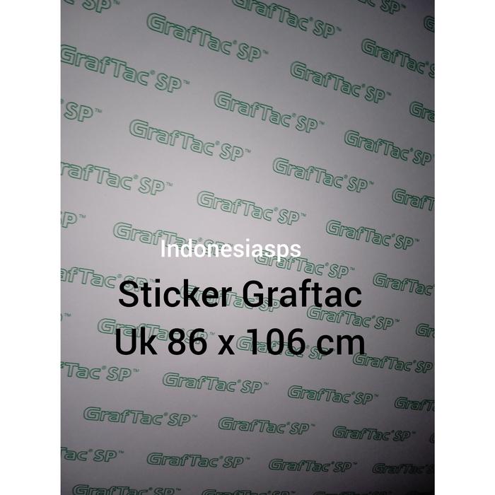 Jual Sticker Graftac SP warna putih ukuran 86x106 cm stiker vinyl ...