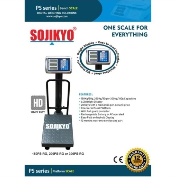 Jual Timbangan Digital Bench Scale kap 150kg Sojikyo - Digiscale - Kota Tangerang Selatan ...