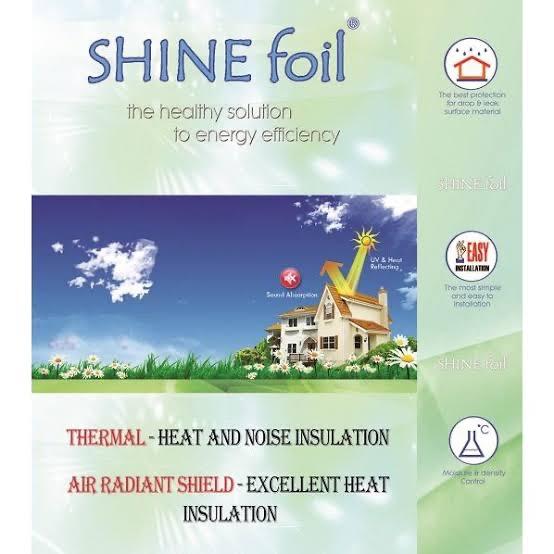 Jual Shine Foam Aluminium Foil Double Side Thermal Insulation Tebal 8mm. Di Seller Shin Store ...
