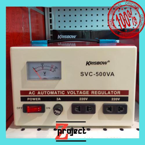 Jual KRISBOW stabilizer listrik analog 500 VA / stabilizer krisbow 0,5 Kva - Jakarta Timur ...