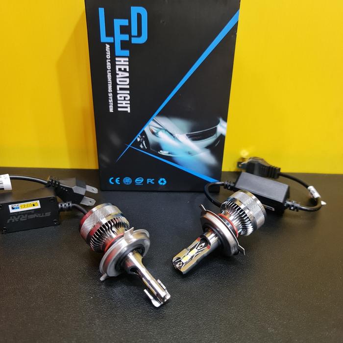 Jual Bohlam LED H4 Putih 6000k 35 WATT V8 CANBUS STINGRAY - Kota ...