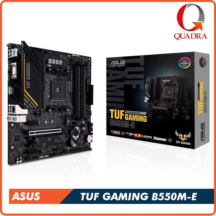 Jual ASUS TUF Gaming B550M-E (AM4, AMD Promontory B550, DDR4, USB3.2 ...