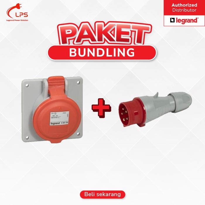 Promo Legrand - Panel mounting sockets and plugs -16A-5pin IP44 189+129 ...