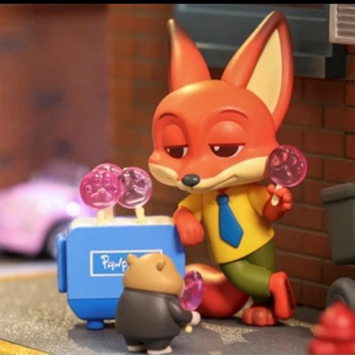 Jual POPMART x Disney Zootopia Popmart Zootopia Blindbox Original - Ice ...