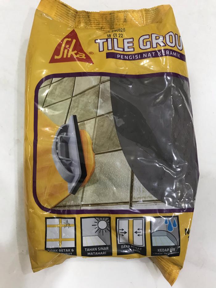 Jual Tepung Dempul/ Nat Keramik SIKA Tile Grout 1kg - Black - Kota ...