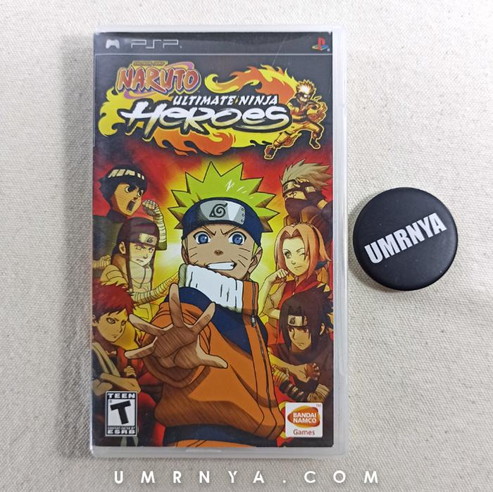 Jual Kaset PSP UMD Naruto Ultimate Ninja Heroes CD Disk Game PS Games ...