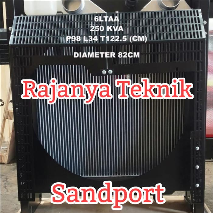 Jual Radiator genset Cummins + intercooler 6LTAA 250kva - Kota ...