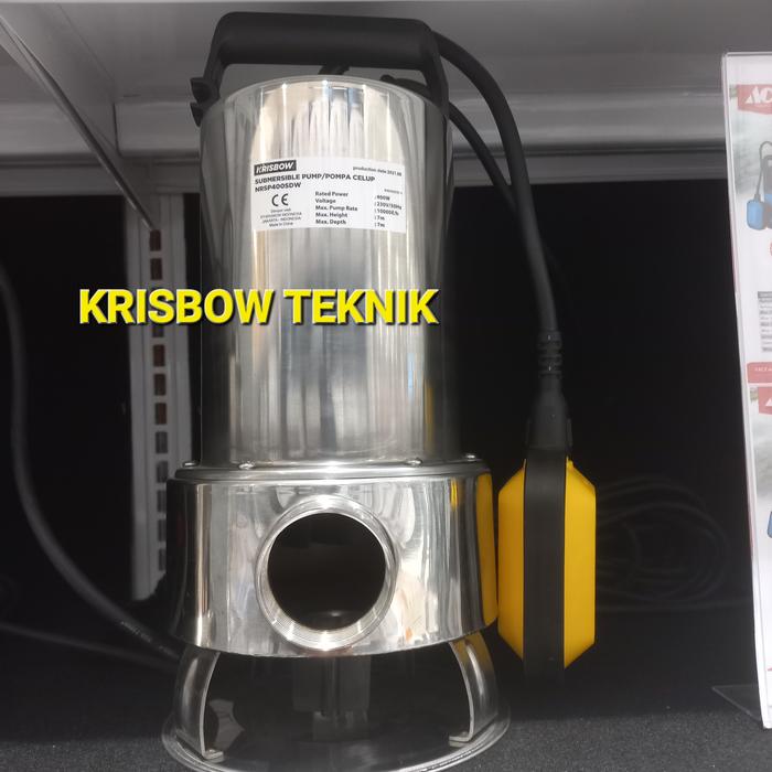 Jual Pompa Air Krisbow Submersible Automatic Switch 400 W - Kota ...