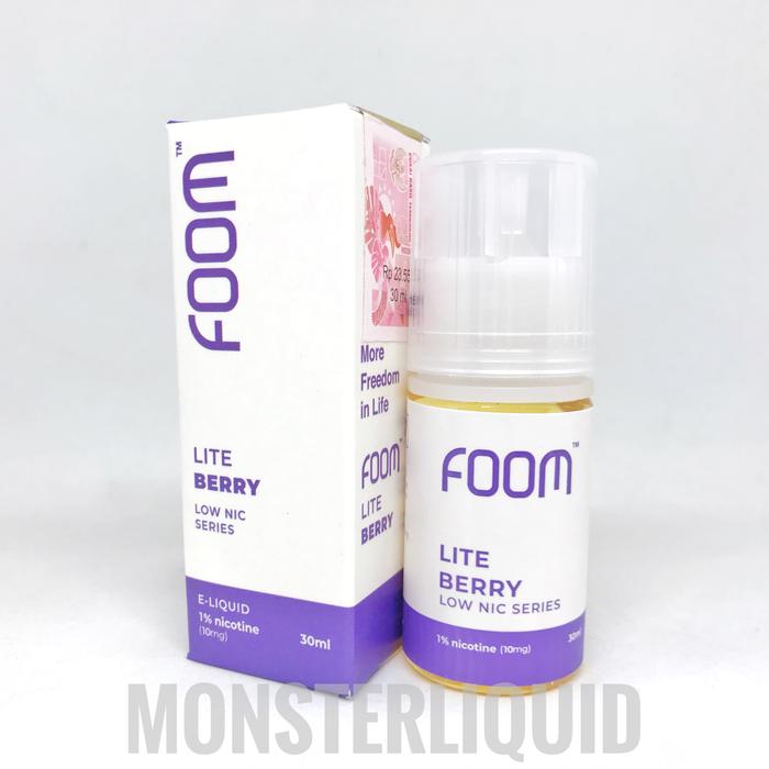 Jual [ SALT NIC ] FOOM LITE BERRY BY FOOM LAB 10MG 30ML E LIQUID ...