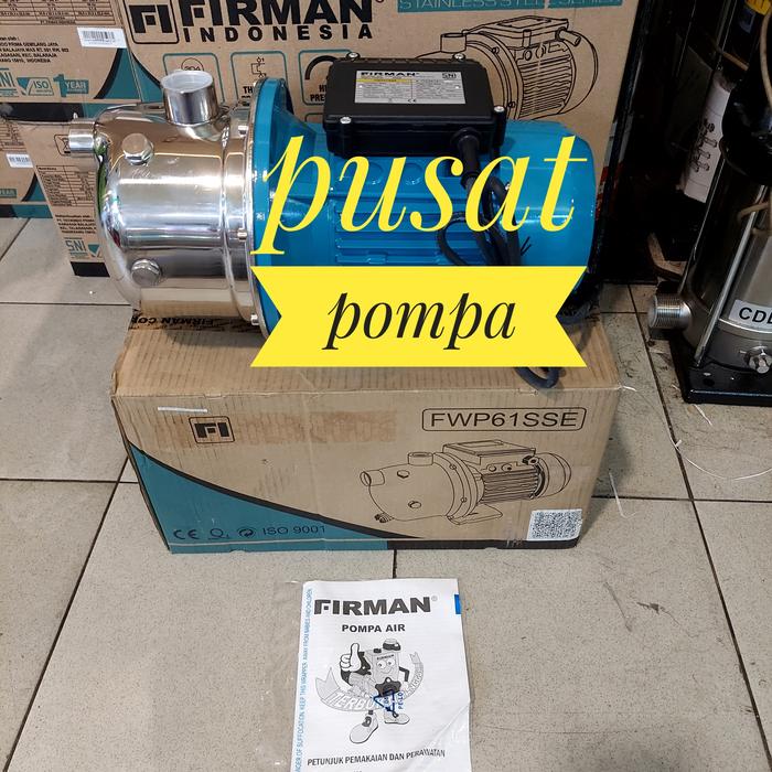 Jual Pompa Air Semi Jet Stainless Steel Firman FWP 61 SSE Air isi Ulang ...