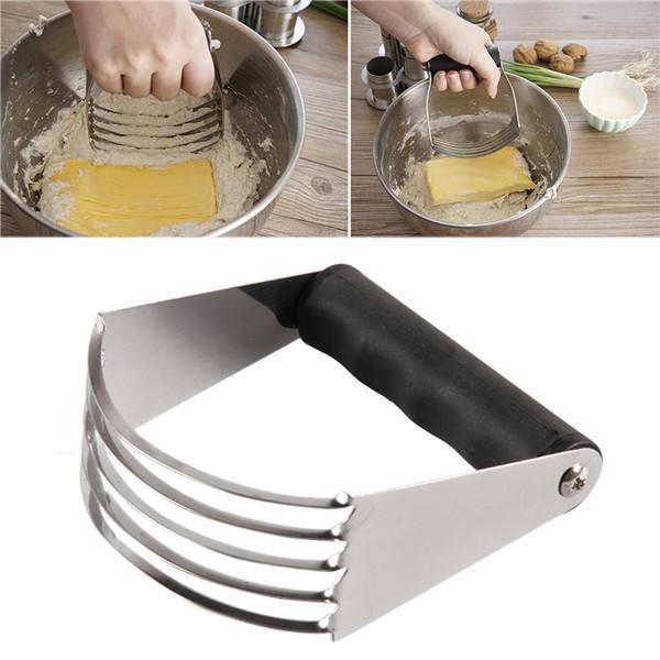 Jual Pastry Blender Pengaduk Adonan Kue Roti Stainless Steel 5 Blade ...