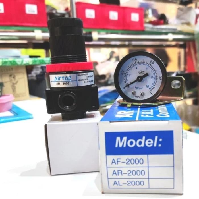 Jual AR 2000-02 REGULATOR Drat 1/4" Regulator Pneumatic - Jakarta Barat ...