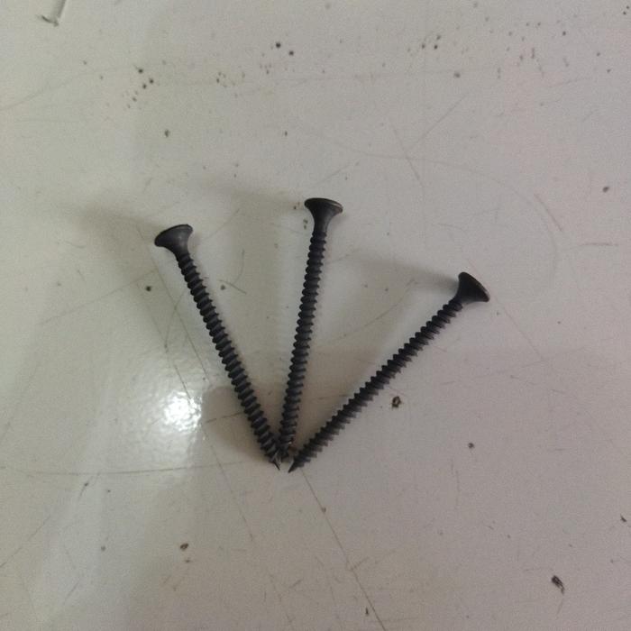 Jual skrup gypsum hitam m6x2, panjang 5 cm isi 50pc - Kab. Tangerang - Kavino BAUT | Tokopedia