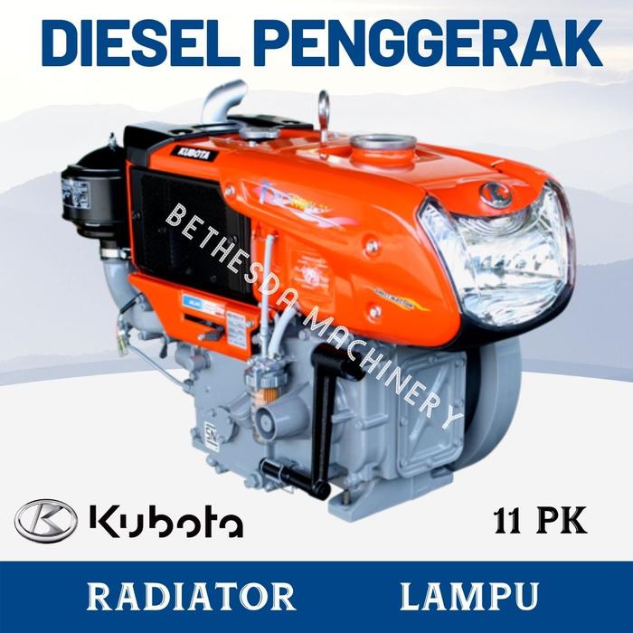 Jual Mesin Penggerak Diesel 11PK Kubota 11 HP Lampu Diesel RD 110 DI-2T ...