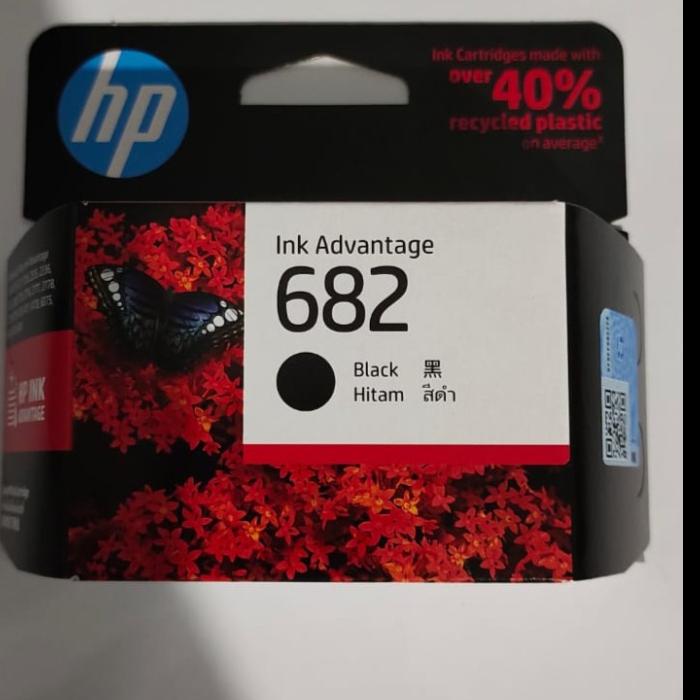 Jual Tinta printer hp 682 black dan color original - Hitam - Jakarta ...