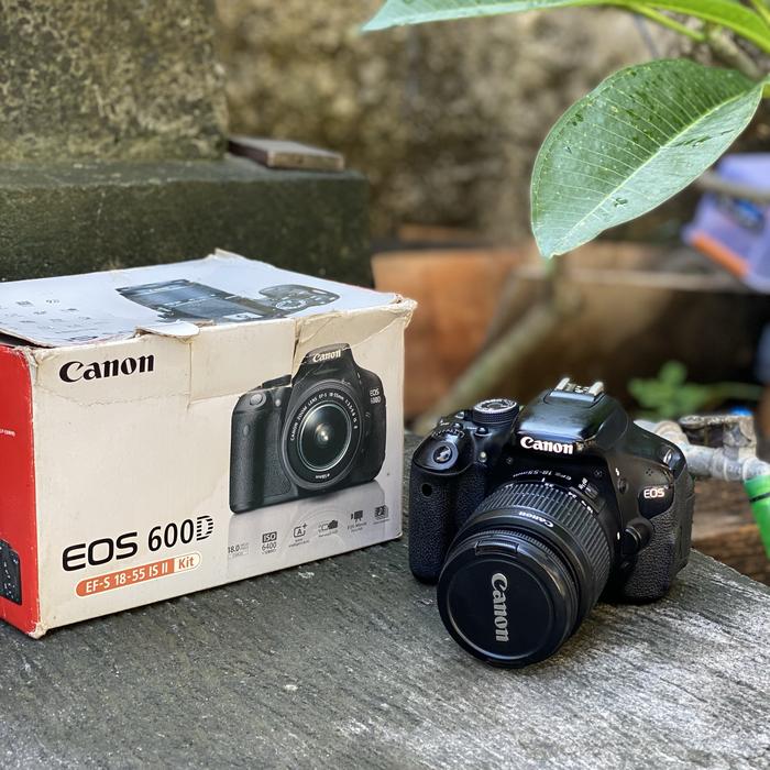 Jual canon 600d kit 18 55mm - Kota Denpasar - Ghozt bali | Tokopedia