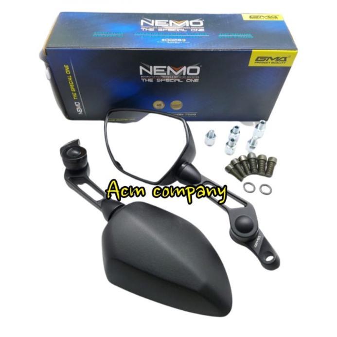 Jual Spion Nemo Gma Kaca Cembung Pcx Adv Vario 150 160 Nmax Aerox Dll ...