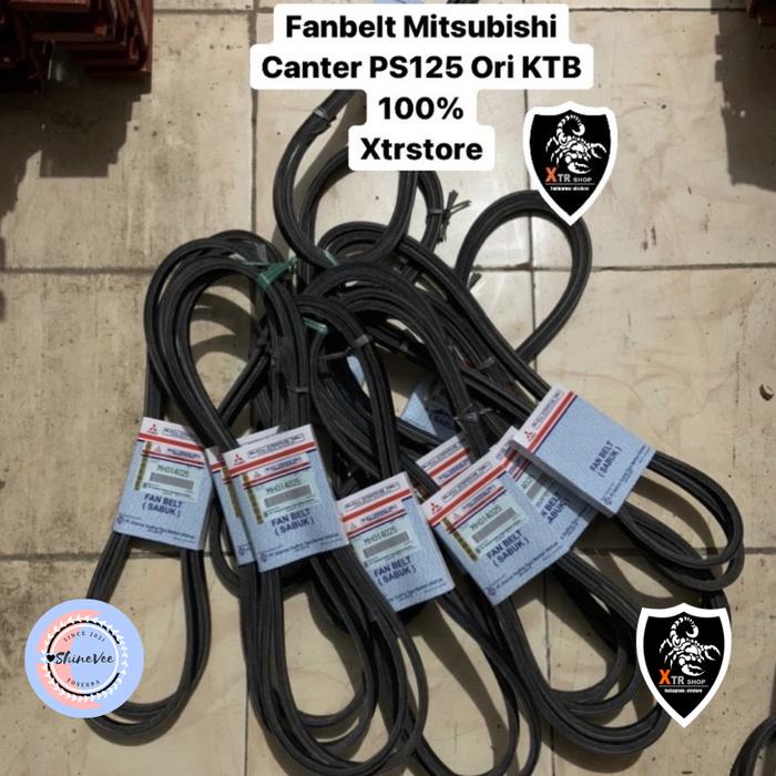 Jual Fanbelt Mitsubishi Canter PS125 MH014025 Ori KTB 100% Tali kipas ...