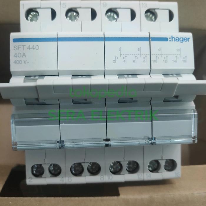 Jual SFT440 4P 40A HAGER COS CHANGE OVER SWITCH - Jakarta Pusat - SERA ...