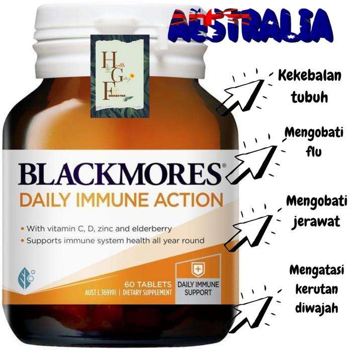 Jual Blackmores Daily Immune Action 60 Tablets - Kota Tangerang ...