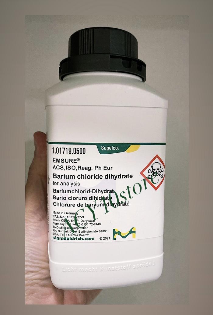 Jual MERCK 1.01719.0500 Barium Chloride Dihydrate 500g - Jakarta Timur ...
