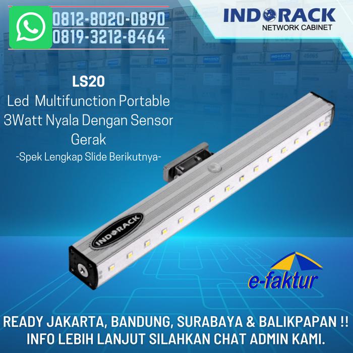 Jual LAMPU LED 1U RACK SERVER / CLOSE RACK / WALLMOUNT / PENERANGAN ...