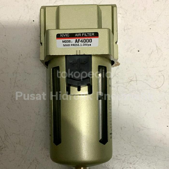 Jual AIR FILTER REGULATOR AF4000 MAX PRESSURE 1.0 Mpa DRAT 1/2 INCH ...