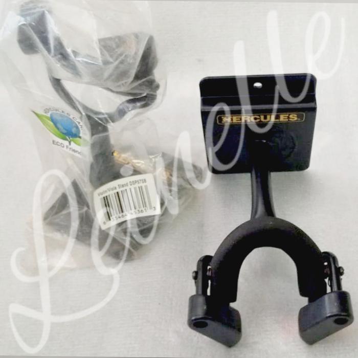 Jual Hercules Dsp57sb Violin/viola Slat Wall Hanger (stand Dinding ...